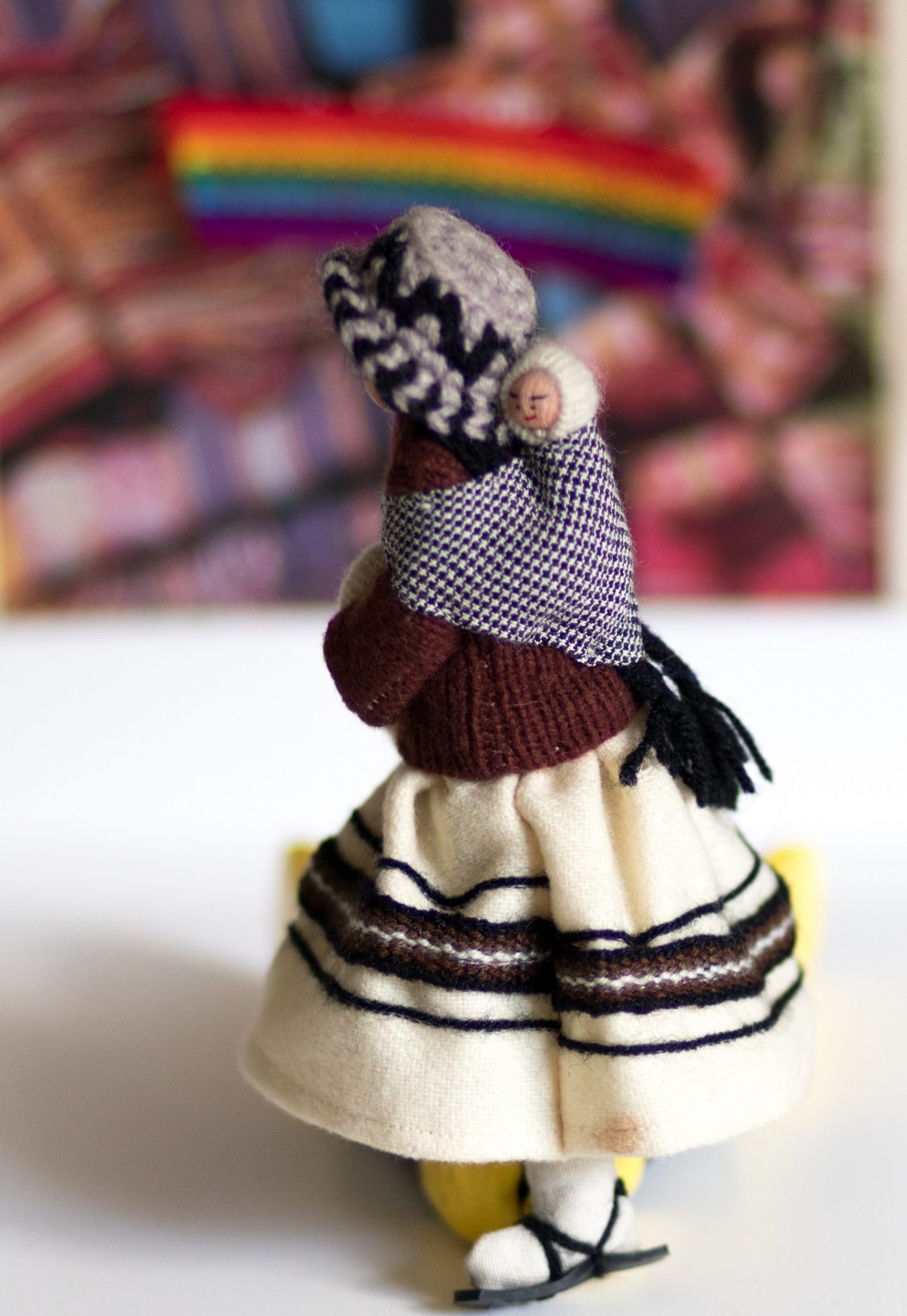 Andean Stitched Peruvian Ethnic Rag Doll - Psperu
