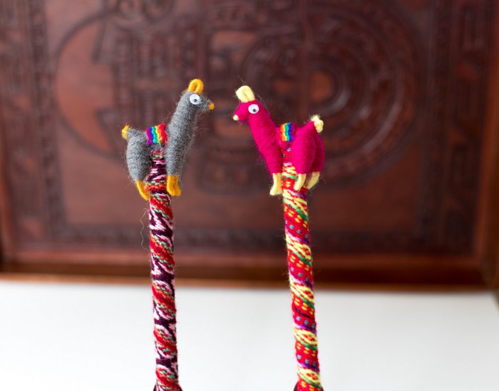 Llama Pen from Alpaca Wool Assorted Colors